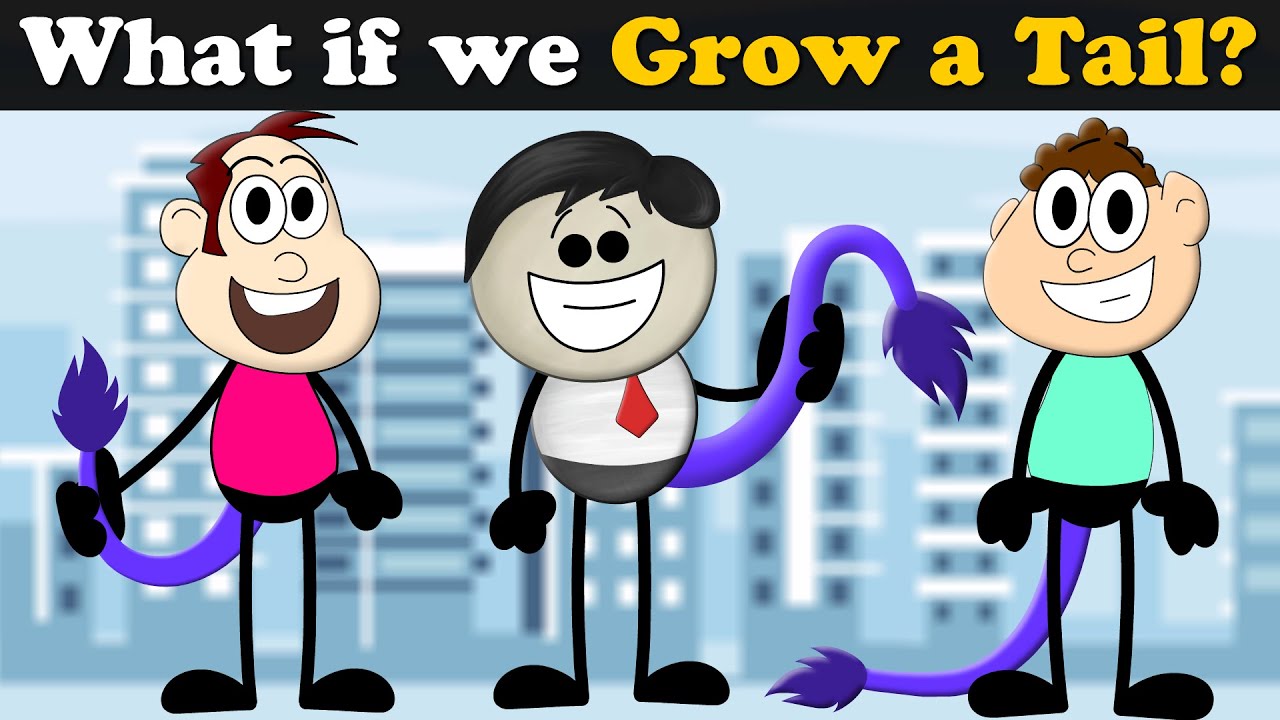 What if we Grow a Tail? + more videos | #aumsum #kids #science # ...