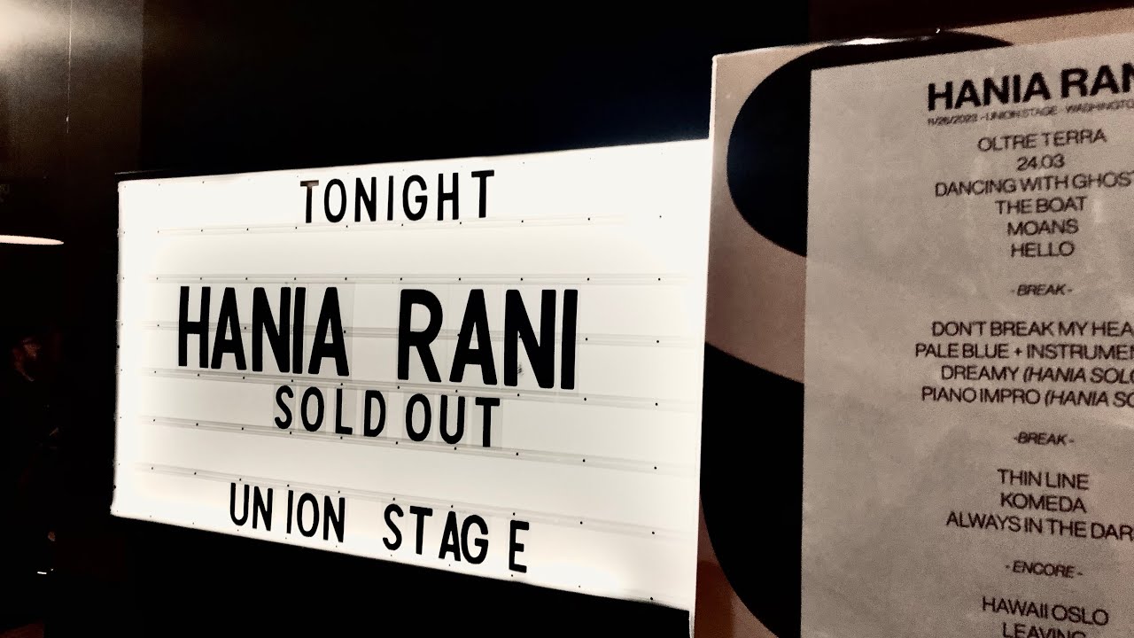 Hania Rani // Live at Union Stage / Washington D.C. / 11.28.23 - YouTube