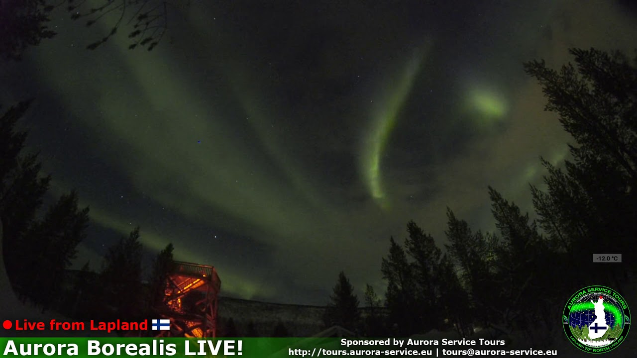 Aurora Borealis (LIVE!) Live Stream 18.02.2020 Part 1 - YouTube
