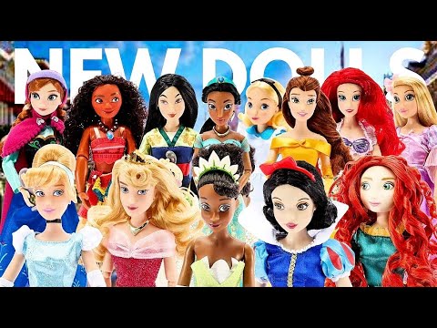 Disney Store Dolls 2026 👑 Princesses and Pets Collection First Look