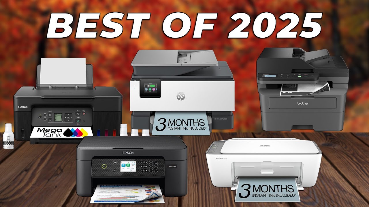 Best Home Printers 2025 - Watch This To Know Number 1! - YouTube