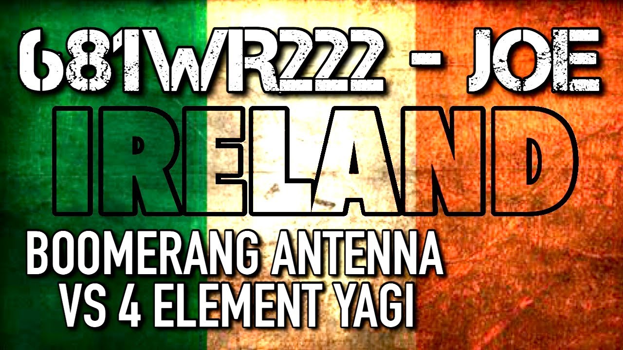 681WR222 JOE - BELFAST IRELAND, QSO on the 11 meters. - YouTube