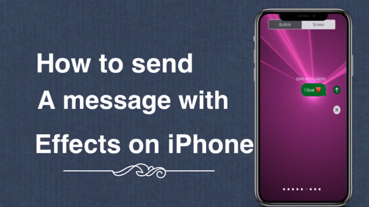 How to send a message with effects on iPhone, iPad, and iPod touch ...