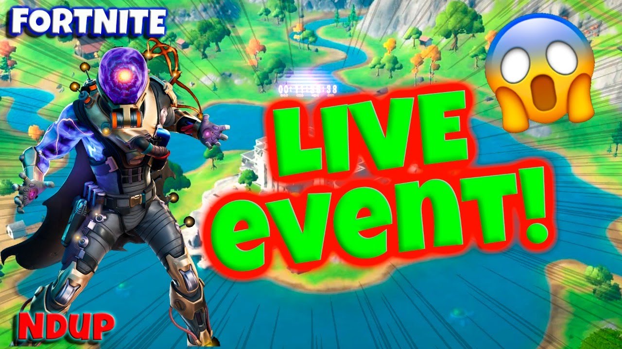 LIVE DOOMSDAY EVENT?! HET EVENT BEGINT NU, KOM KIJKEN! Fortnite event ...