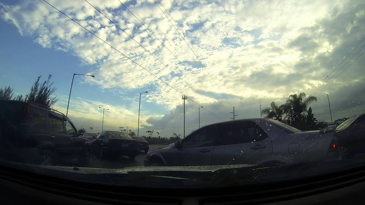 Bahamas Rush Hour Traffic - YouTube