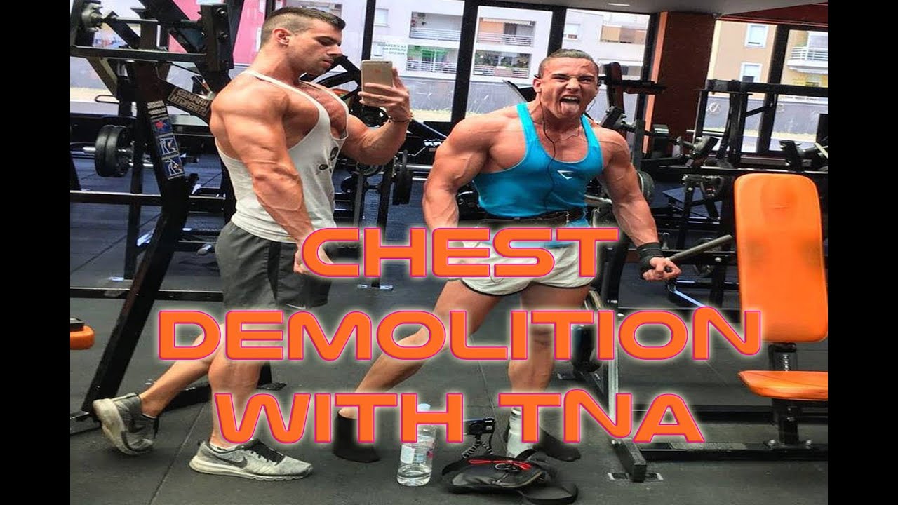 TNA w/ Filip Dropulic DAY IN LIFE/TRENING ZA PRSA | Chest Demolition ...