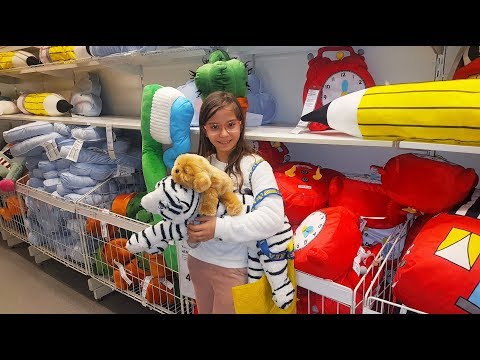 DEV PELUŞ OYUNCAKLAR ALIŞVERİŞİ Giant Plush Toys Shopping Eğlenceli Çocuk Videosu Funny Kids Videos