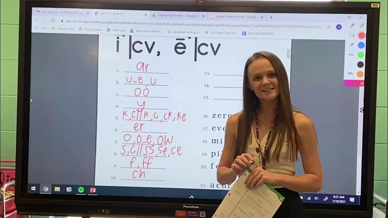 VCV PATTERN- LONG I: Saxon Phonics Lesson #82 - YouTube