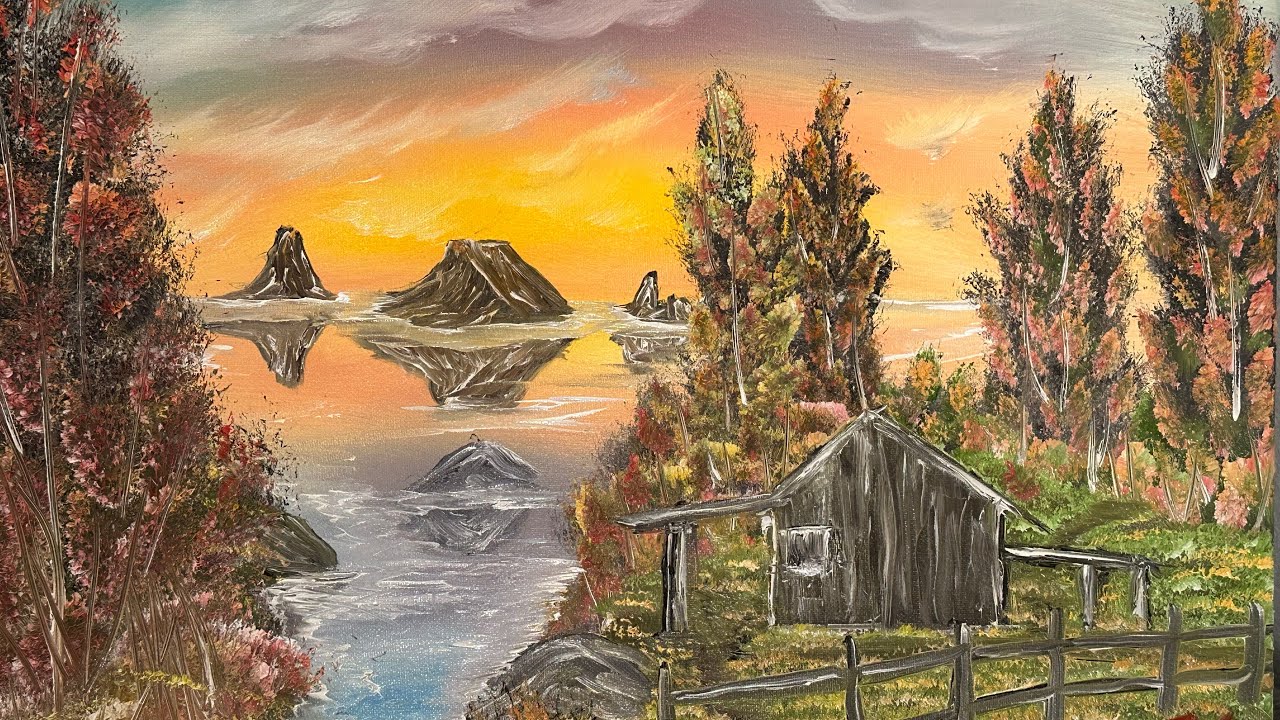 # 457. Ken Massey, (3 Dogs and Me Oil Painting) - YouTube