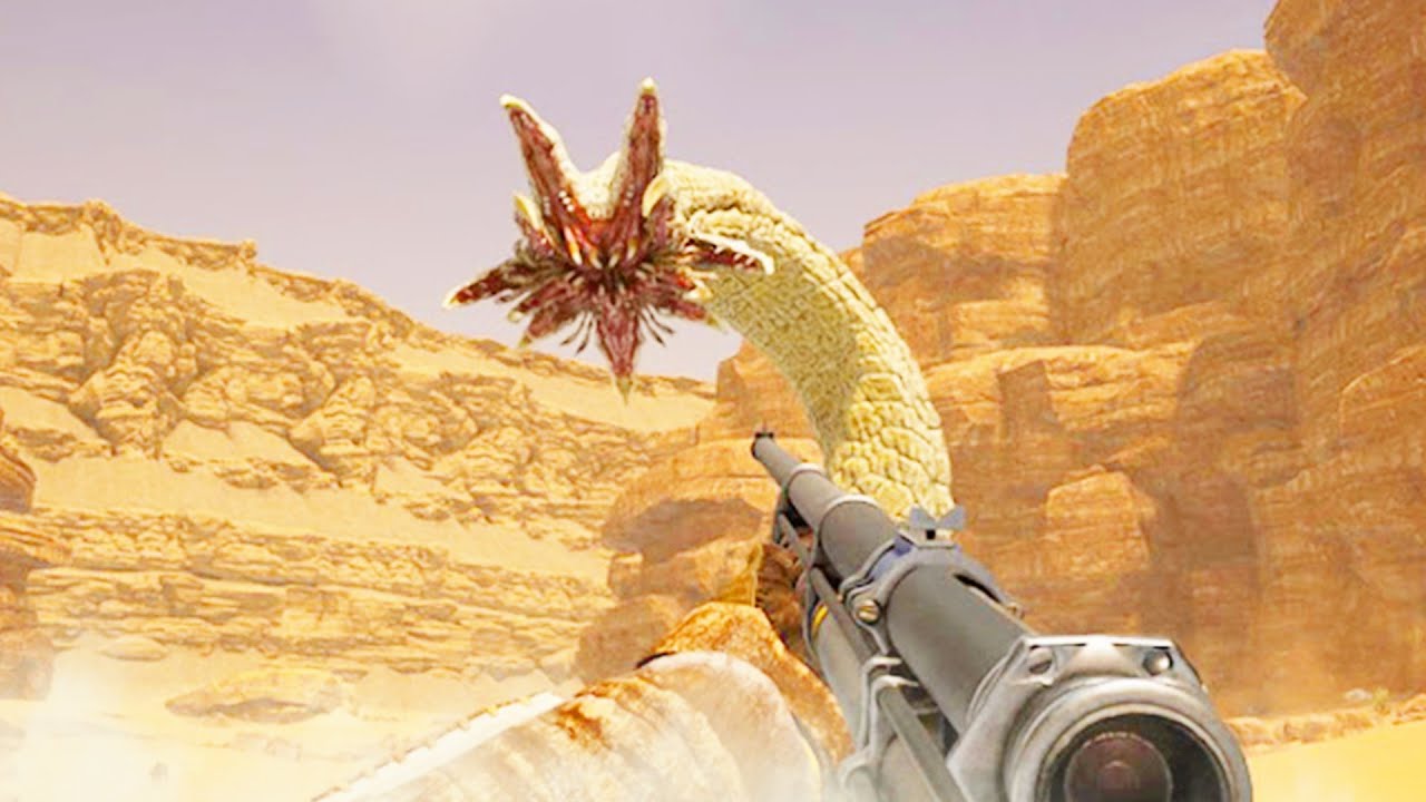 SURVIVE GIANT SANDWORMS in this Base Building Survival Crafting Mission ...