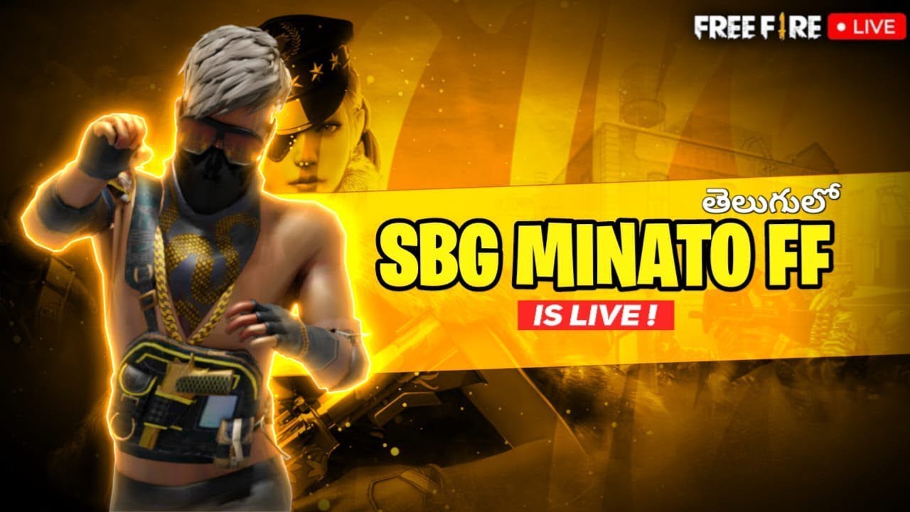 BACK TO LIVE ️|| SBG MINATO IS LIVE || #skullblastgaminb #SBG_KRISHNA69 ...