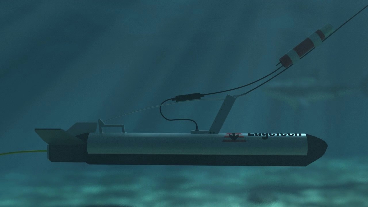 Edgetech sonar fish and G-882 magnetometer - YouTube