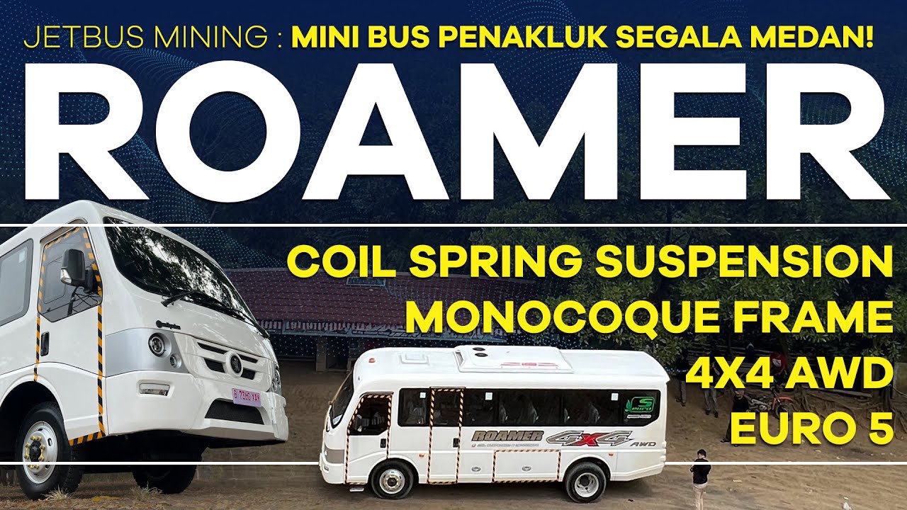 ROAMER - JETBUS MINING : MINI BUS 4X4 AWD PENAKLUK SEGALA MEDAN ...