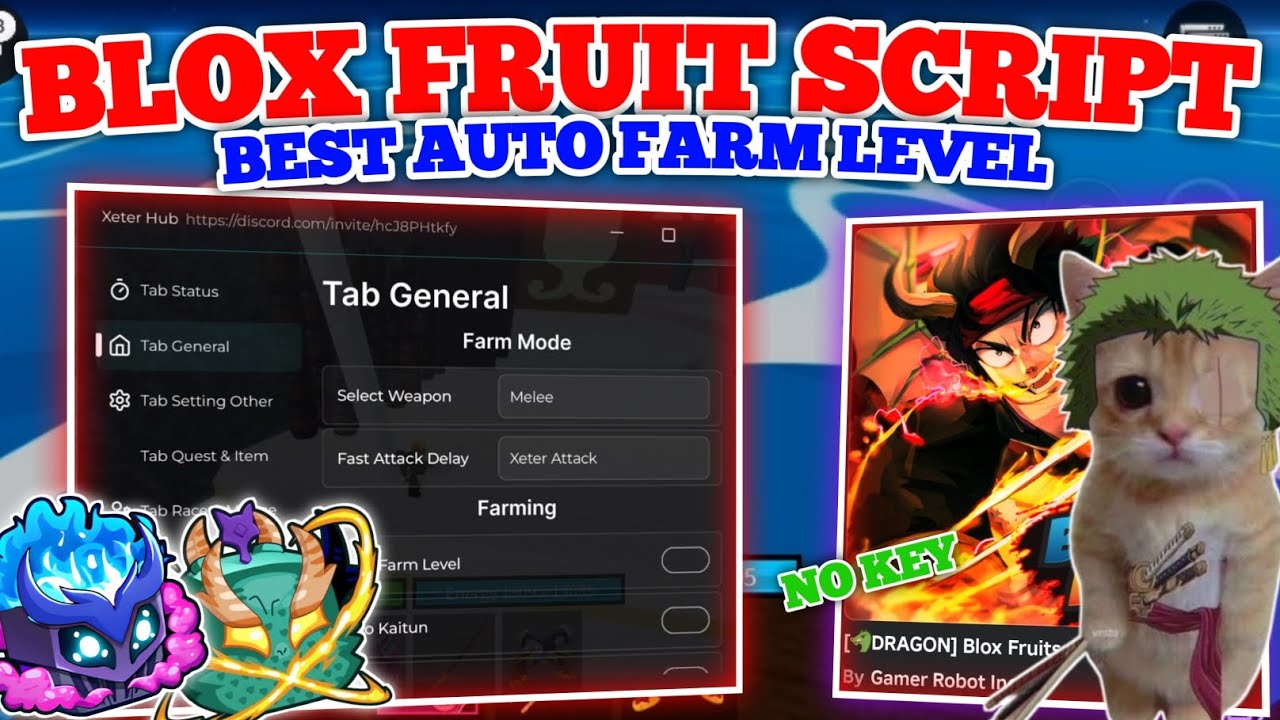 Xeter Hub v2 Roblox Script | New Blox Fruits Script Update Best Auto Farm Level - YouTube