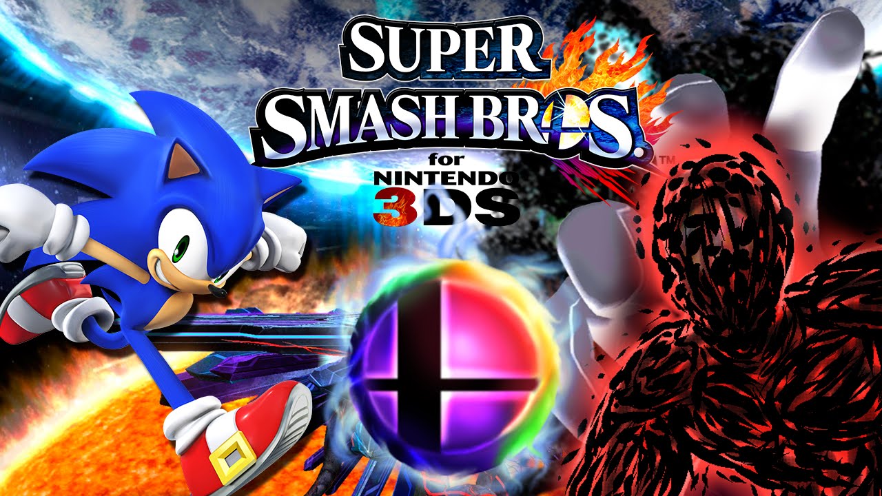 SUPER SMASH BROS 3DS | Sonic | Clasico | Master Core - YouTube