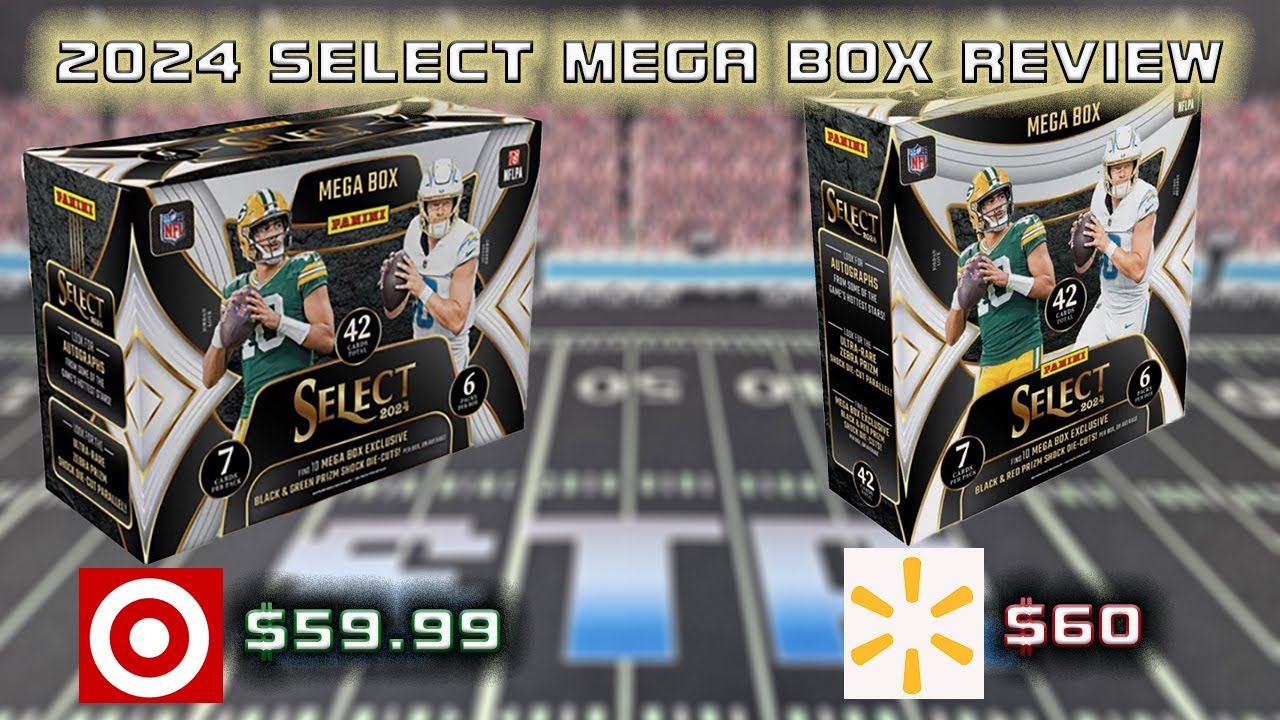 2024 Select Football MEGA Box Review! Walmart vs Target Editions! - YouTube