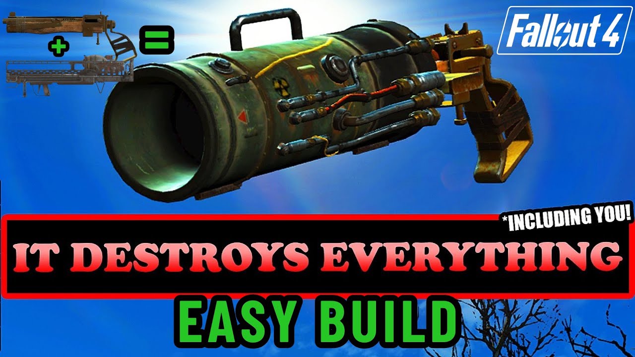 MAKING THE DEADLIEST MOD WEAPON IN FALLOUT 4 AFTER NEXT GEN UPDATE ...