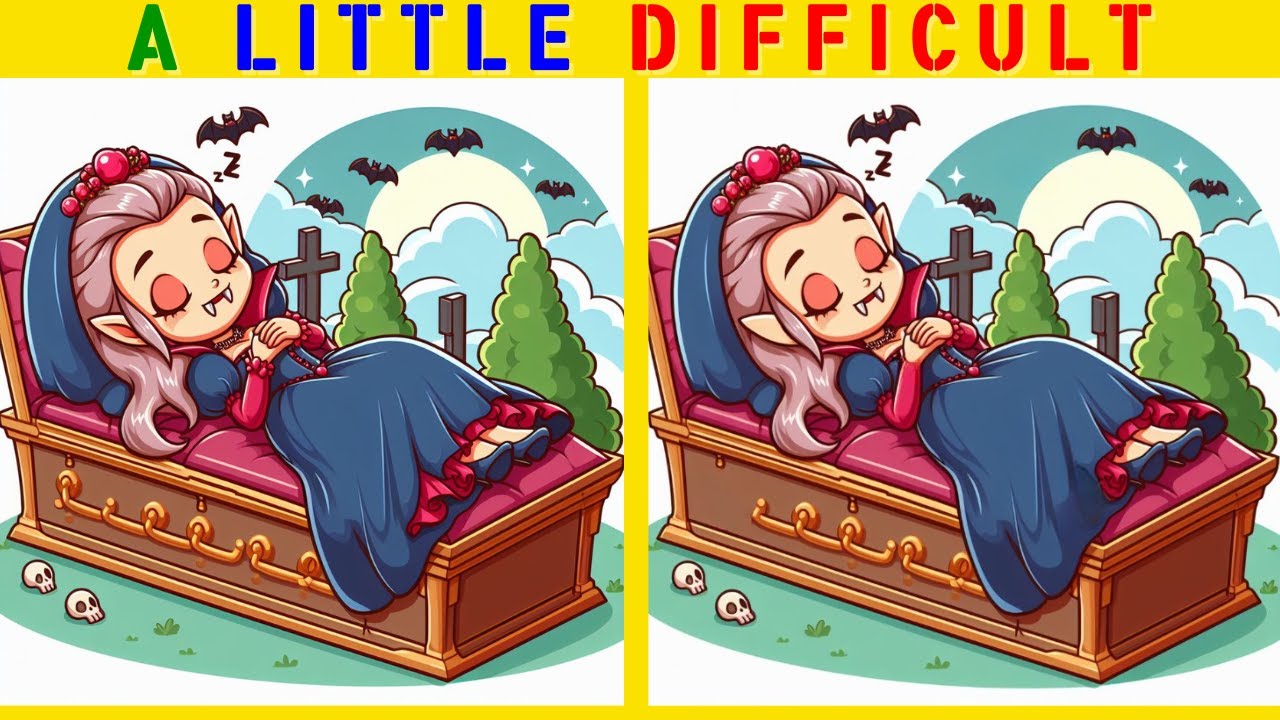 【Spot the Difference】 Discover 5 hidden differences and be amazed ...