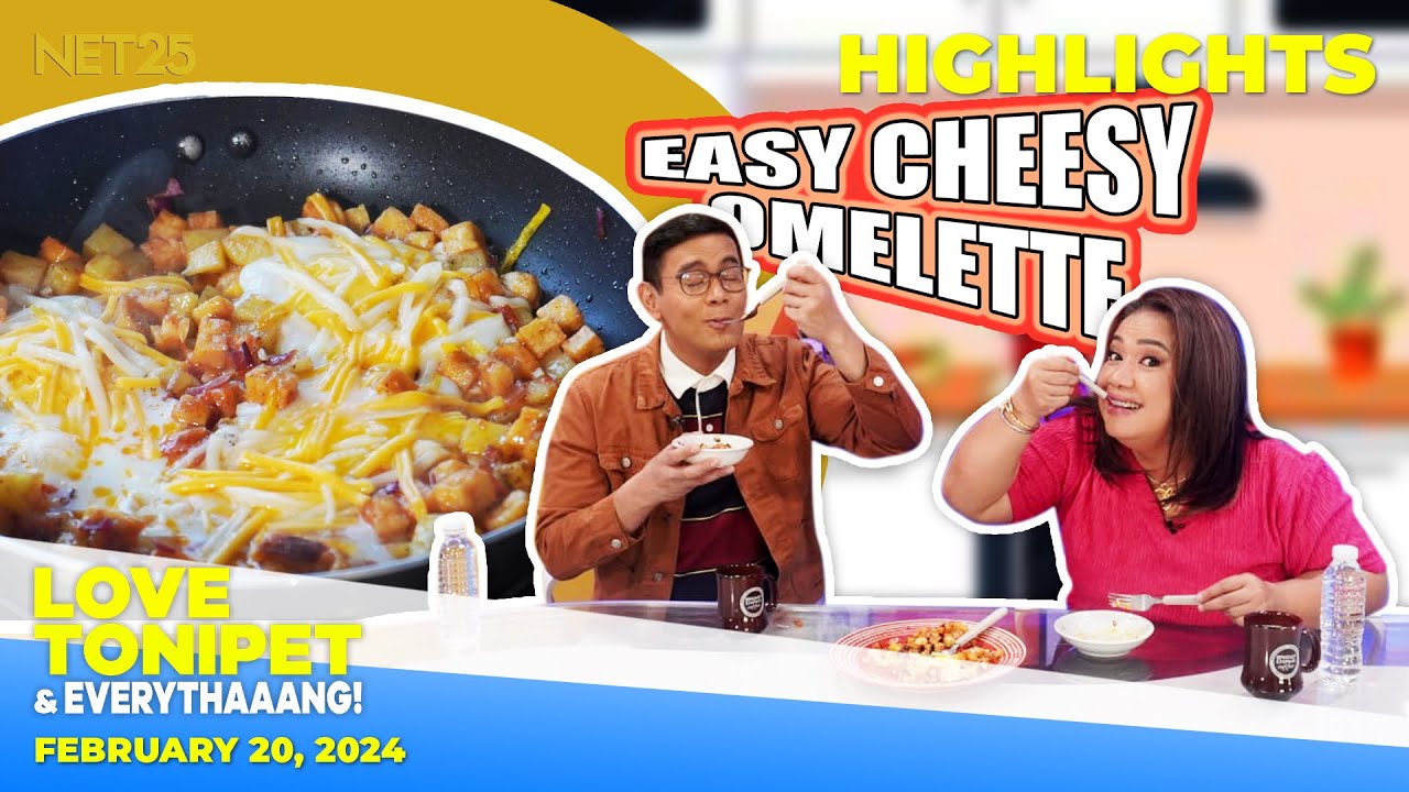 HOW TO COOK EASY CHEESY OMELETTE - YouTube