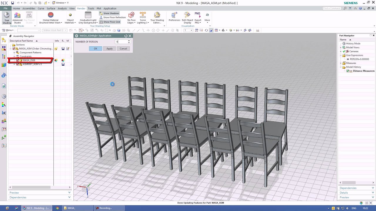 SIEMENS NX - USING VARIANTS OF A COMPONENT (OR SUBASSEMBLY) IN AN ...