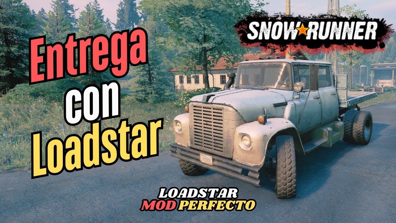 Loadstar MOD que te va a encantar | Sesion 13 | Canteras zherbai | Snowrunner - YouTube