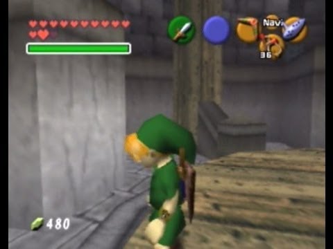 Legend of Zelda Ocarina of Time Random Stuff #3 - Child Link Gets Sick ...