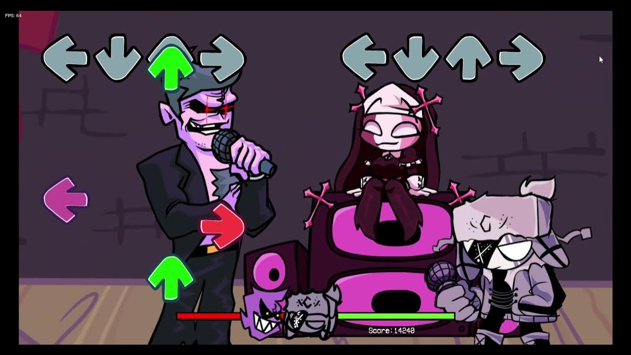 Friday Night Funkin mods fun sized ruv and sarv as girlfriend - YouTube