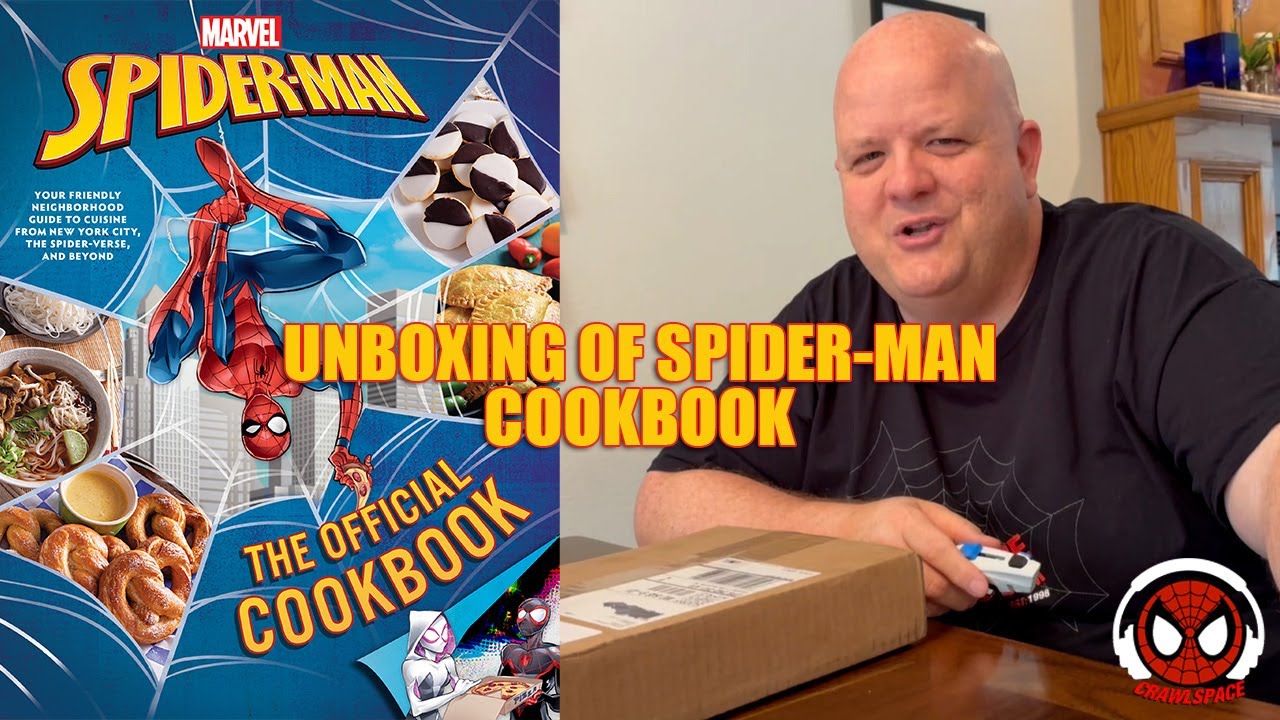 Unboxing of Spider-Man Cookbook - YouTube