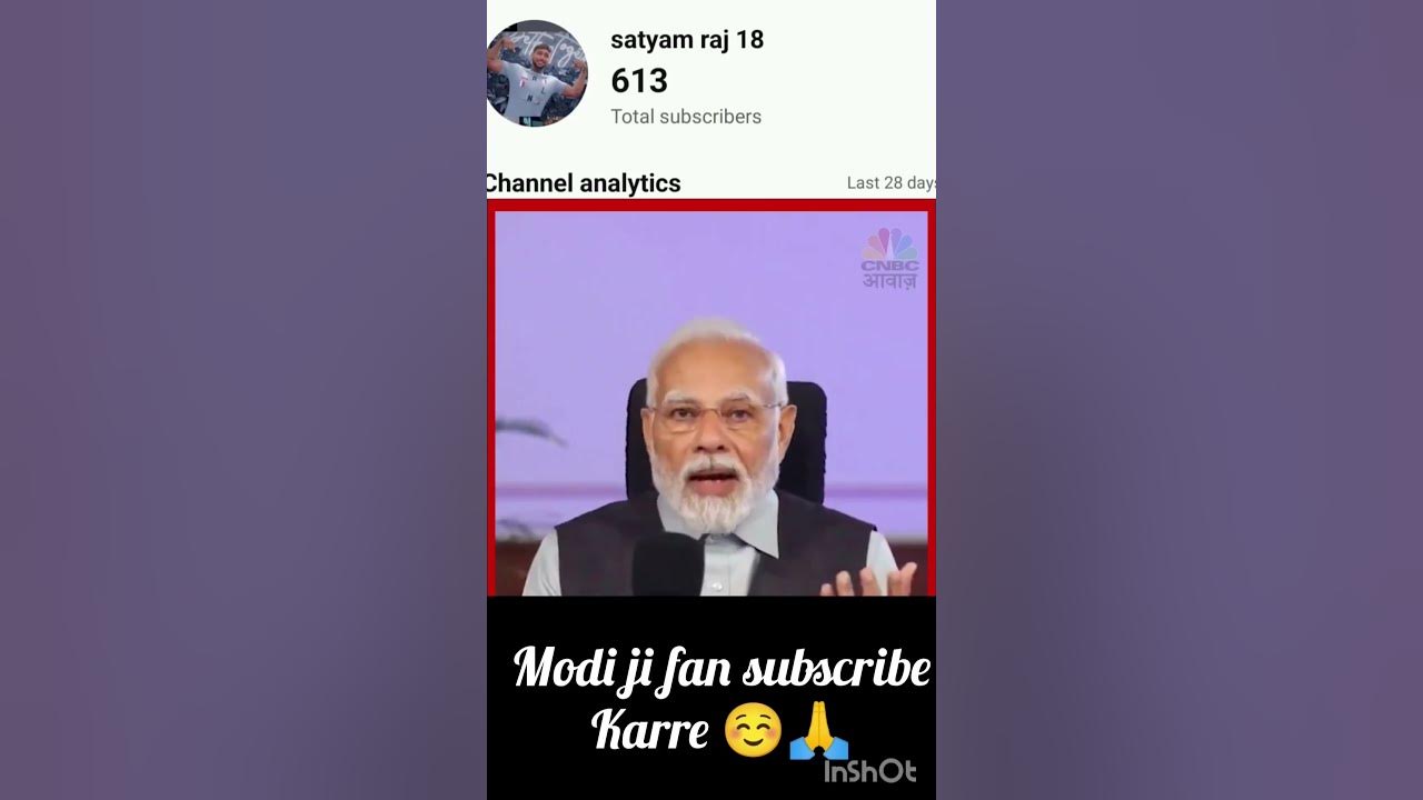 Ab To Modi Ji Ne Bi Bol Deya Subscribe Ke Leye Modi Modi Ji Ka Ne Announcement Youtube
