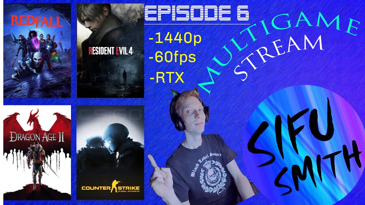Multigame Stream - Episode 6 Redfall and More - YouTube