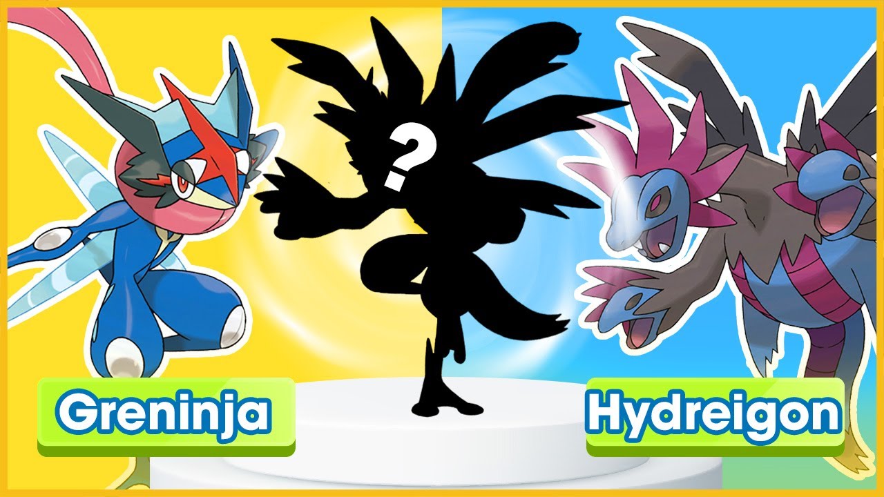 Pokemon Fusion | Greninja + Hydreigon | pokemon infinite fusion ...