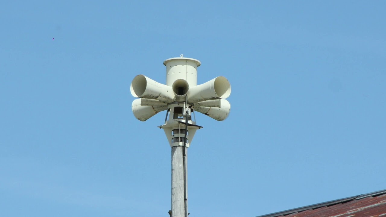 Sentry 10V Siren Audio Lincolnville, PA 4/20/22 - YouTube