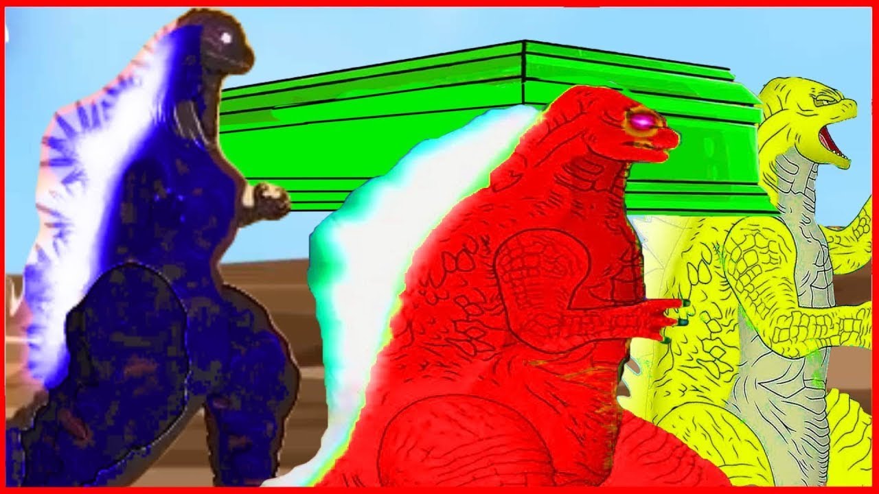 Baby Godzilla & Kong VS Mecha Godzilla - Multifaceted Coffin Dance Song ...