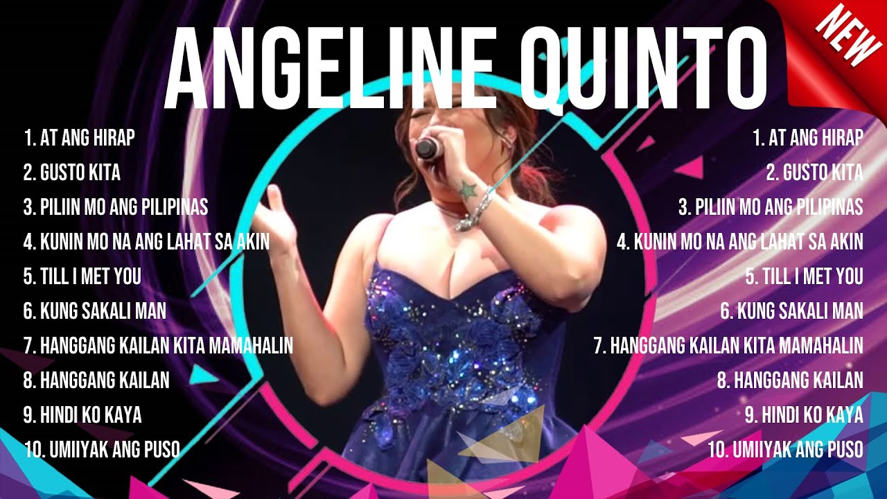 Angeline Quinto Best Hits Songs Playlist Ever ~ Greatest Hits Of Full ...