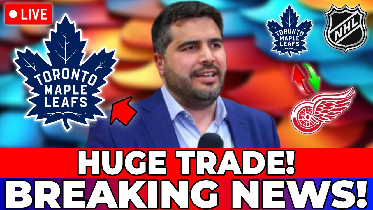 TRADE RUMORS! WITH THE GREAT NHL TEAM! LEAFS MAKING A GREAT TRADE ...