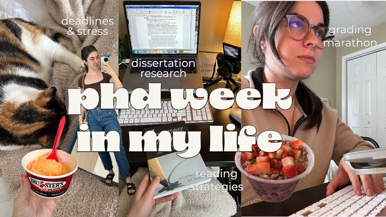 GRAD SCHOOL WIML VLOG: crawling to the finish line of the semester ...