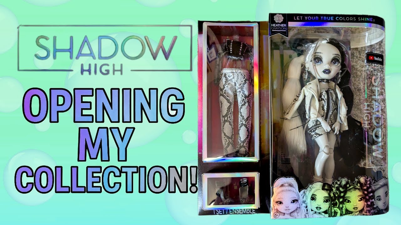 Opening My Collection | Rainbow High Shadow High Heather Grayson ...