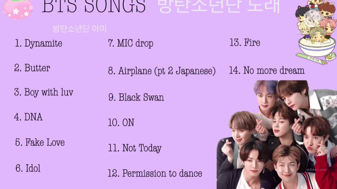 BTS SONGS - YouTube