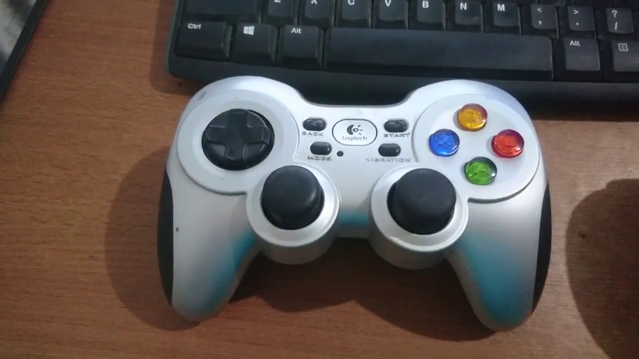 logitech rumble pad 2 - YouTube