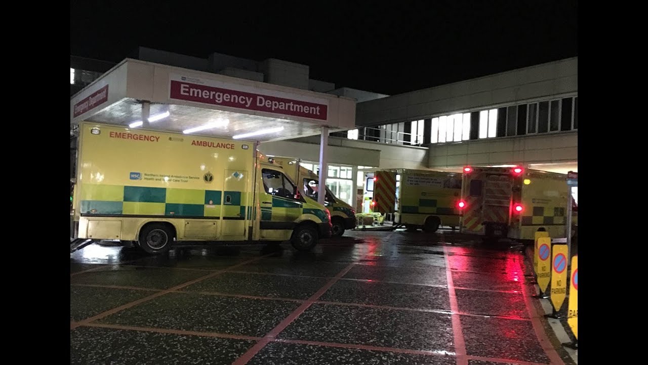 Craigavon Area Hospital emergency department crisis - YouTube