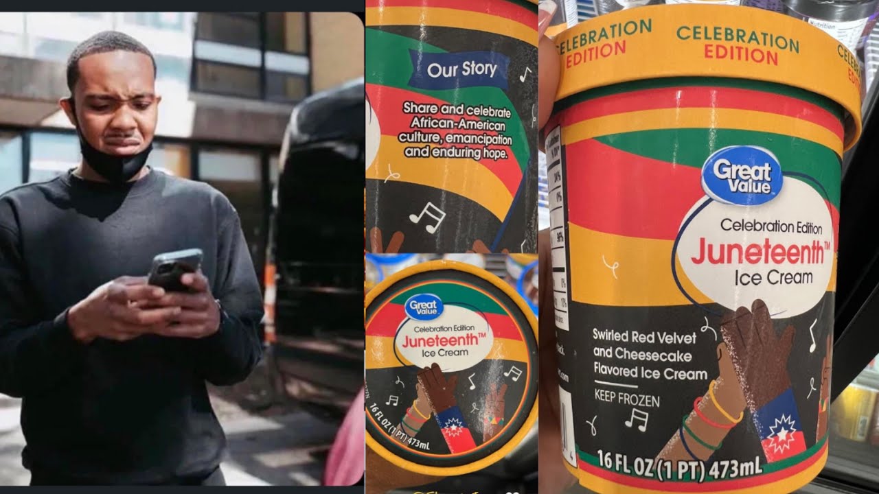Walmart begins to Exploit and Commercialize Juneteenth with Ice Cream ...
