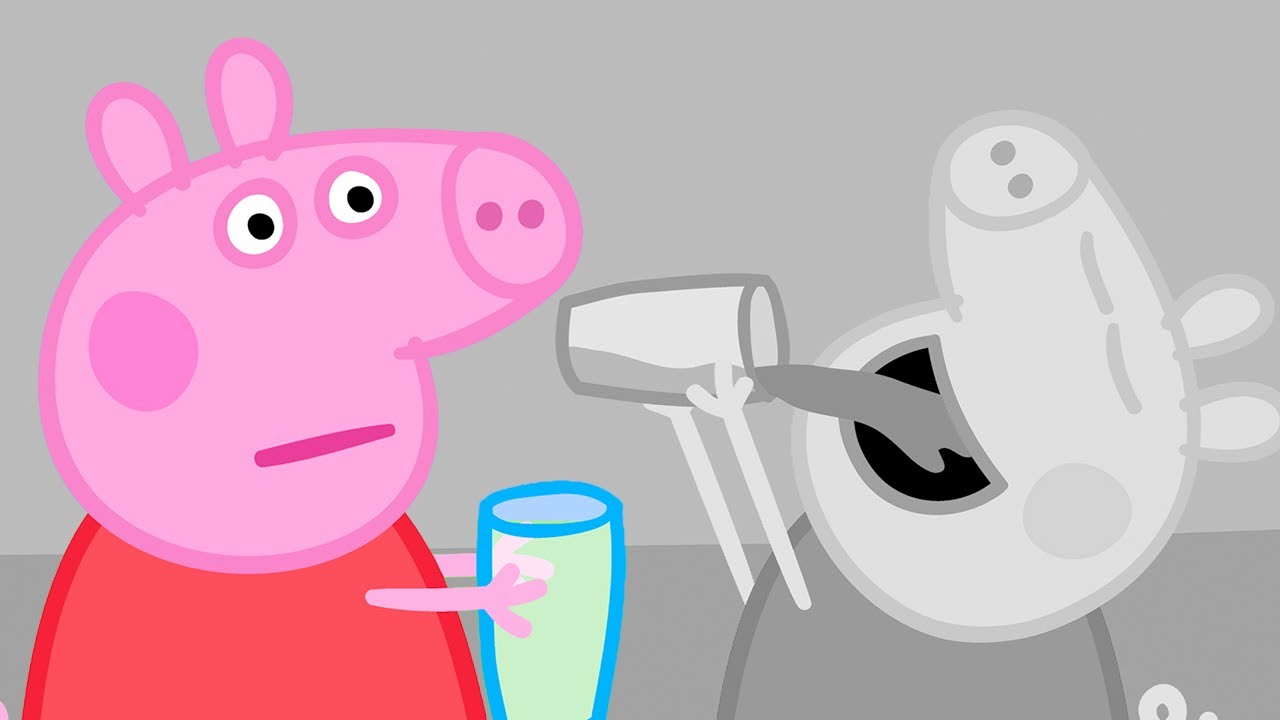 Peppa Drinks Yummy Juice 🍊 🐽 Peppa Pig and Friends Full Episodes - YouTube