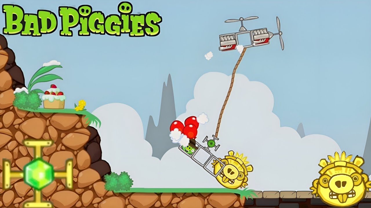 Bad Piggies Very Heavy Vehicle - YouTube