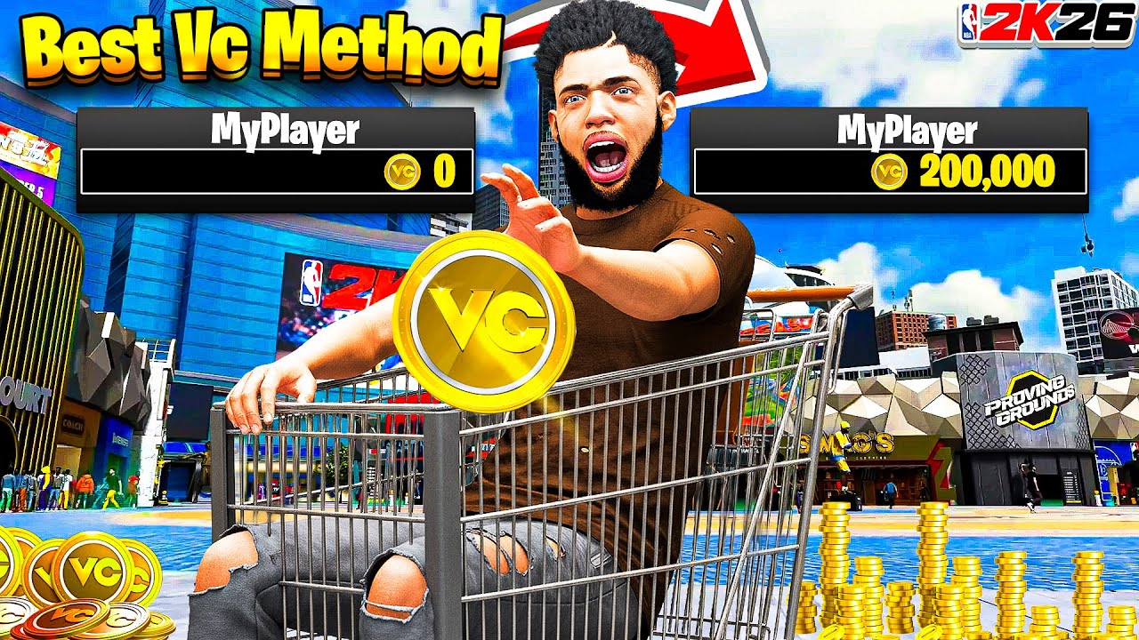 HOW TO GET 200K VC IN ONE DAY | BEST VC METHOD IN NBA 2K26 - YouTube