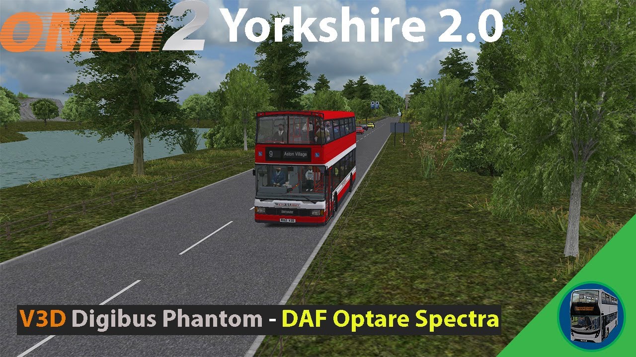 Omsi 2: Yorkshire Counties 2.0 UK - 9 & depot | V3D Digibus Phantom ...