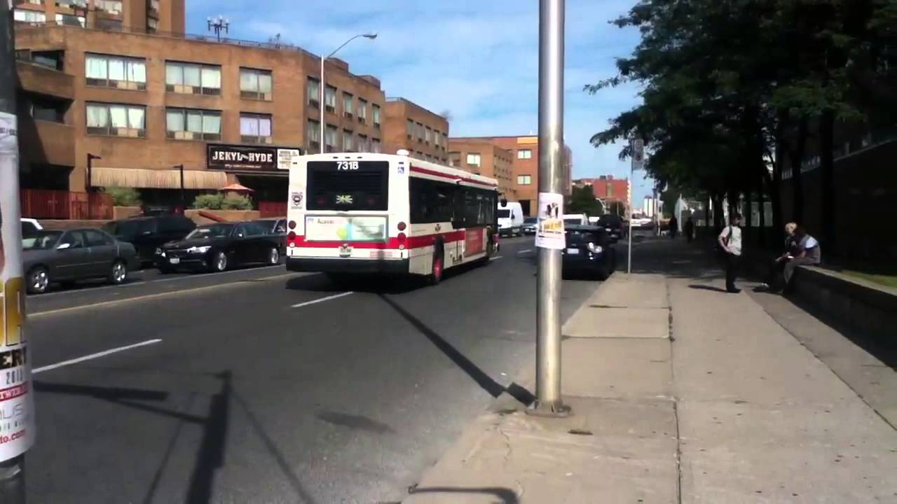 TTC New Flyer D40LF #7318 | 168 Symington - YouTube