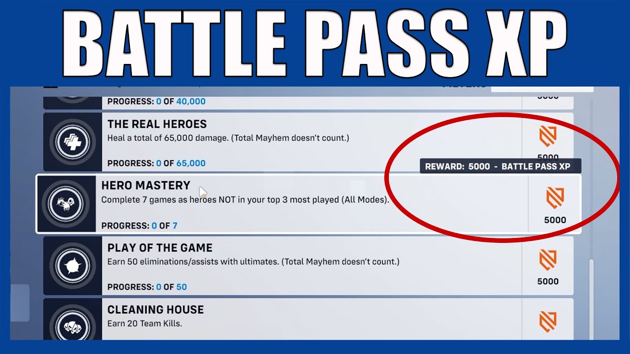 How To Earn Battle Pass XP And Level Up Battle Pass Tiers Overwatch 2 how-to-earn-battle-pass-xp-and-level-up-battle-pass-tiers-overwatch-2