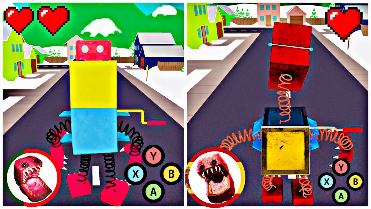 PLAYING AS BOXY BOO VS PLAYING AS BOXY BOO NIGHTMARE (Garry's Mod ...