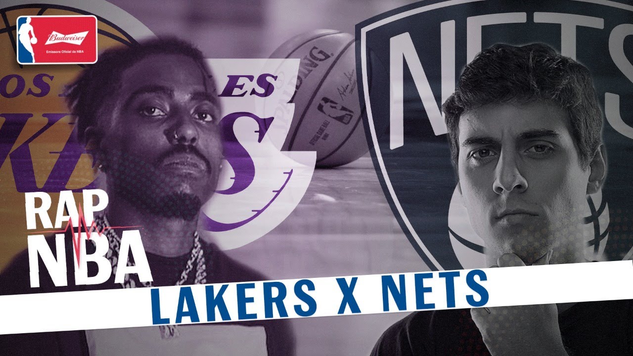 LAKERS X NETS! | Batalha de rap com @FabioBrazza e Kayode - RAP NBA ...