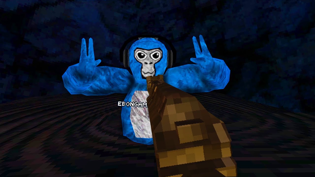 Gorilla Tag with GUNS... (Chimp Chase) - YouTube